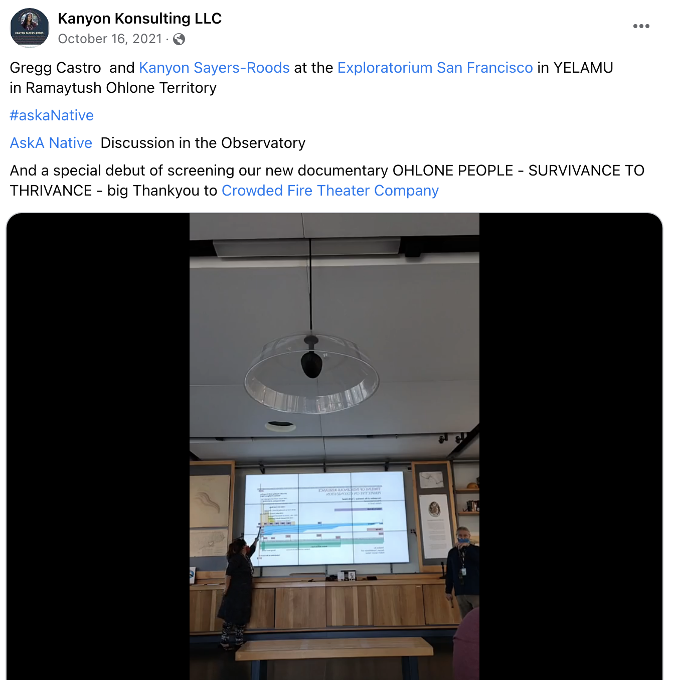 Ask-A-N8V at the Exploratorium – Kanyon Konsulting LLC